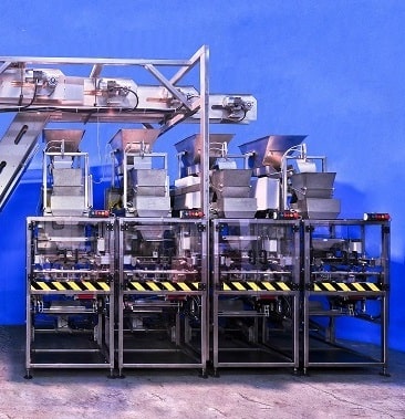 Case packers, fillers, box formers, cappers, palletizers